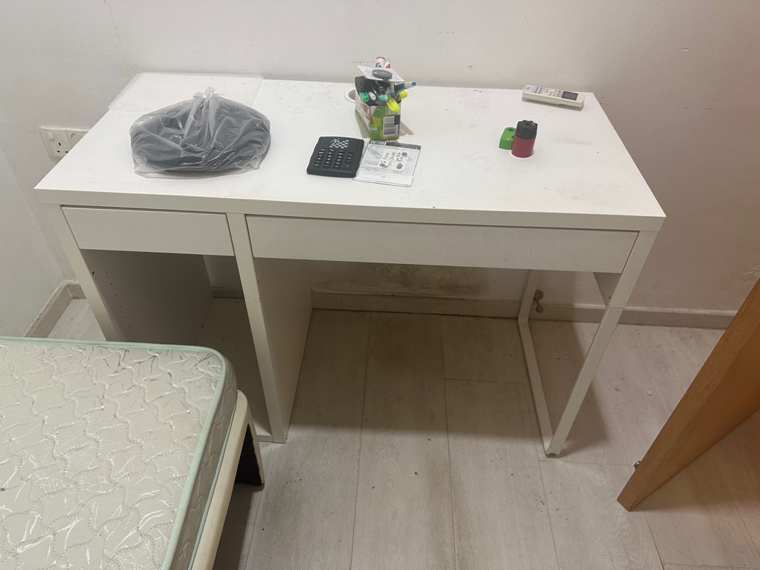IKEA MICKE study table, Furniture & Home Living, Furniture, Tables & Sets on Carousell