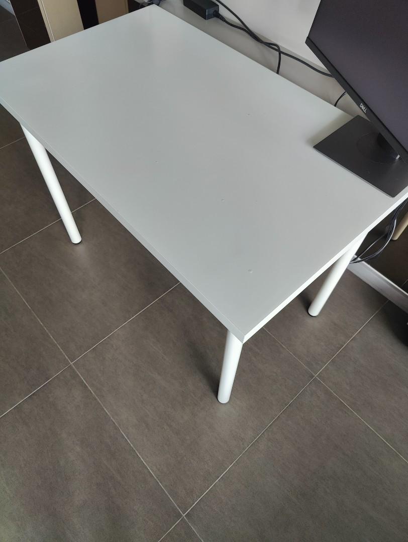IKEA table top, white, Furniture & Home Living, Furniture, Tables ...