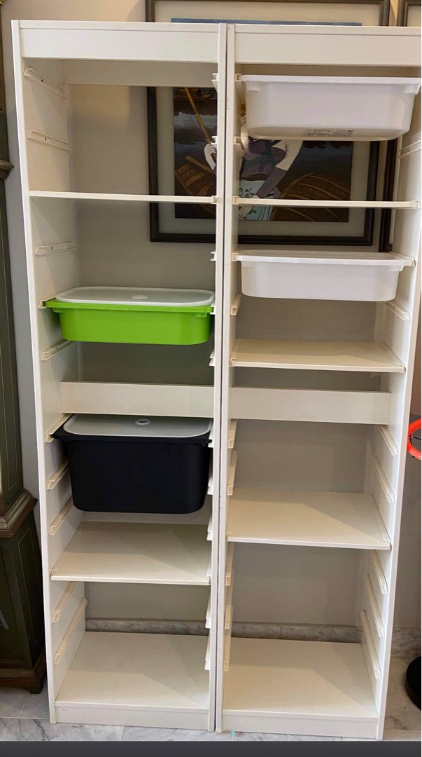 Ikea trofast shelves, Furniture & Home Living, Furniture, Shelves ...
