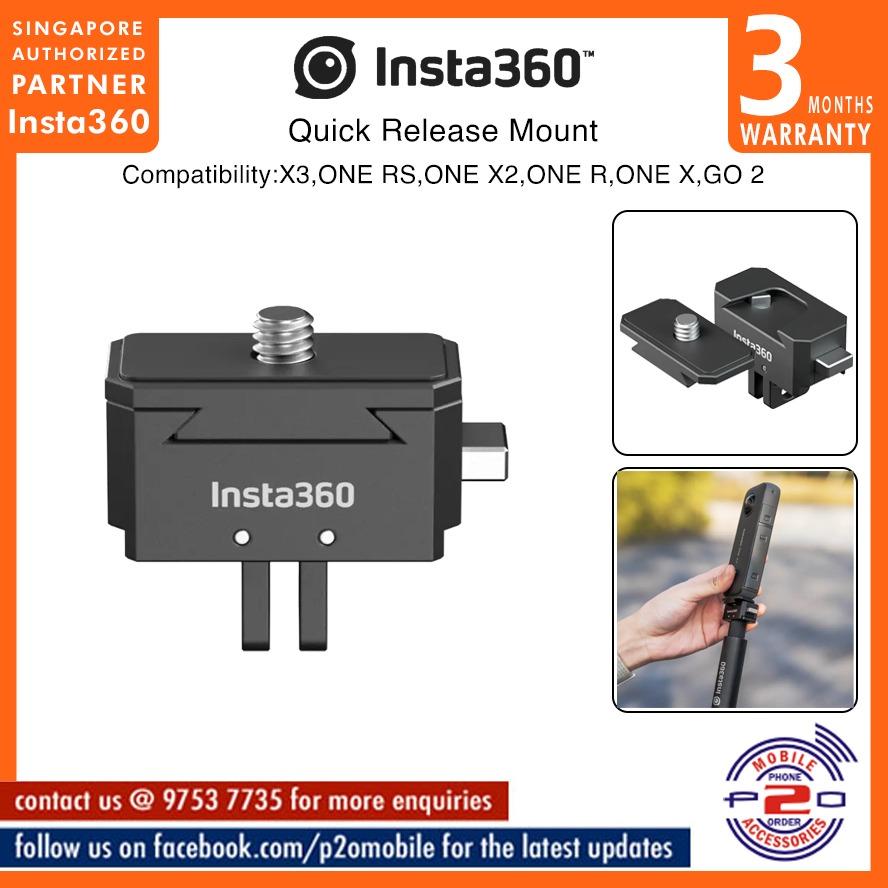 Insta360 X3 Quick Release Mount, Photography, Photography Accessories ...