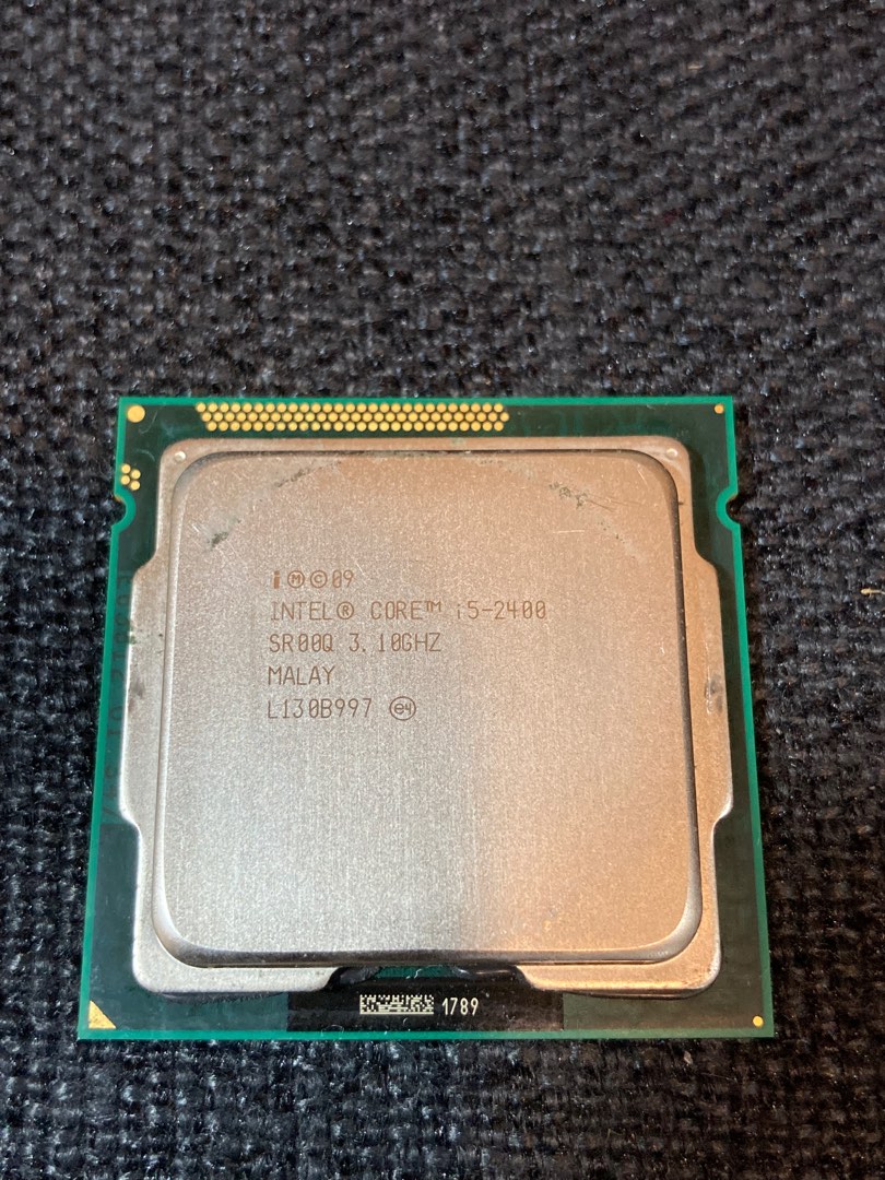 Intel cpu i5-2400 功能正常, 電腦及科技產品, 電腦在旋轉拍賣