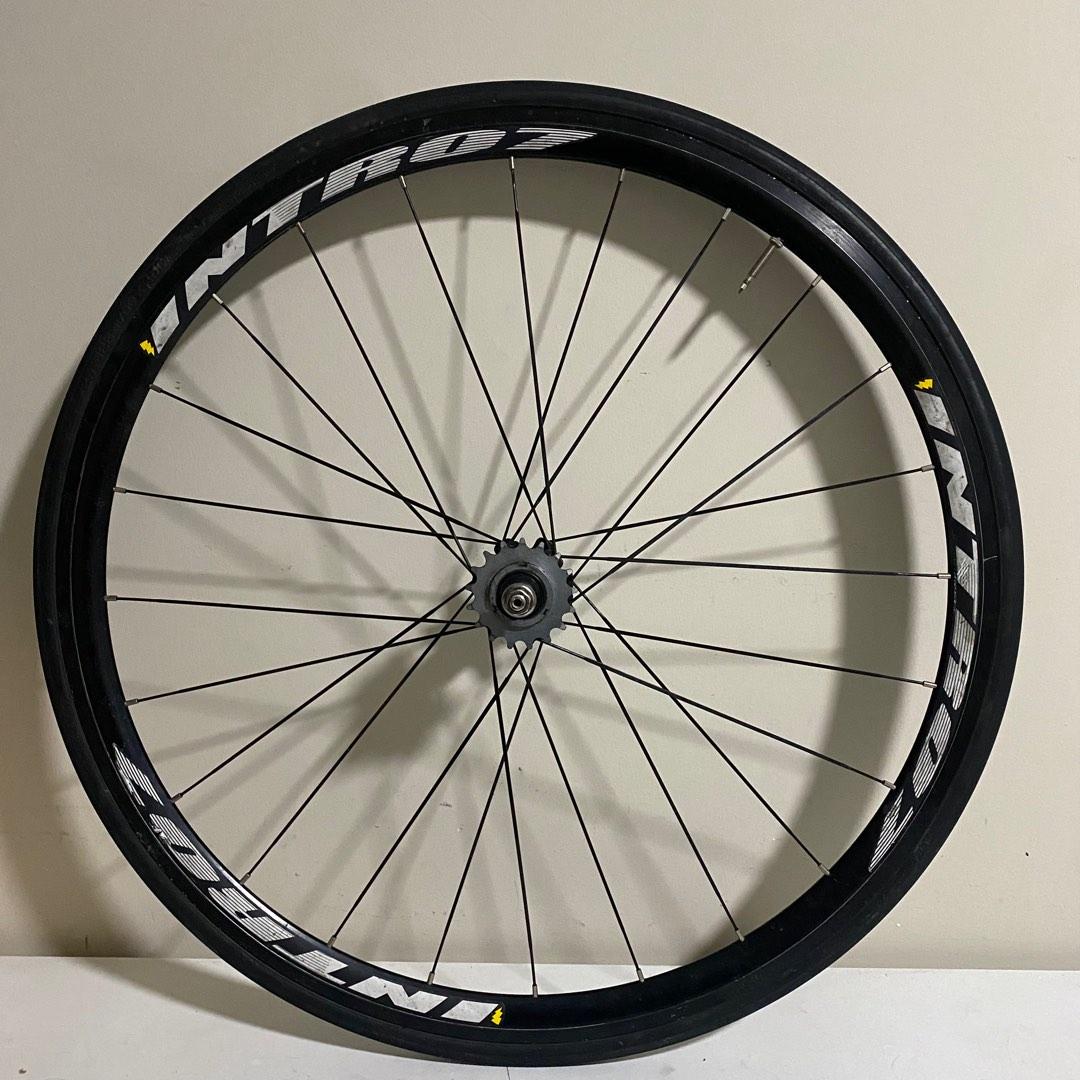 Intro 7 intro7 track fixie wheelset WTT hplusson rinpoch, Sports ...