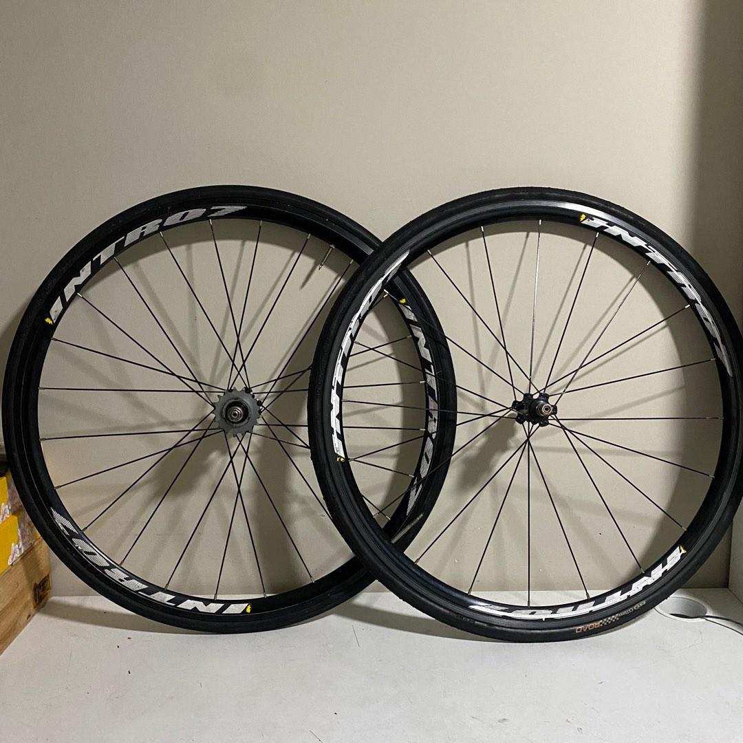 Intro 7 intro7 track fixie wheelset WTT hplusson rinpoch, Sports ...