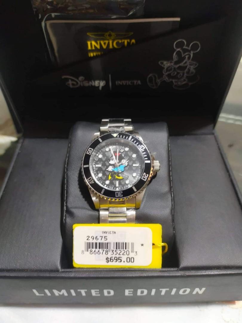 INVICTA Limited Edition Mickey Mouse, Women's Fashion, Watches ...
