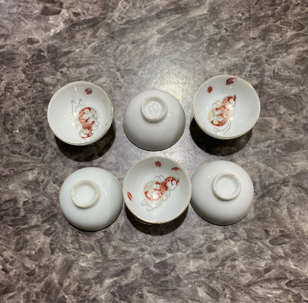 Japan Surplus Small Ceramic Saucers (Take All 6pcs.), Furniture & Home ...