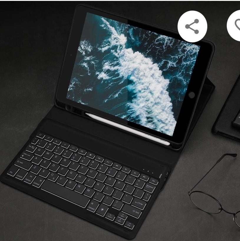 iPad 9th Generation JellyComb Keyboard Case 10.2"(2021)/8th Gen/7th Gen ...