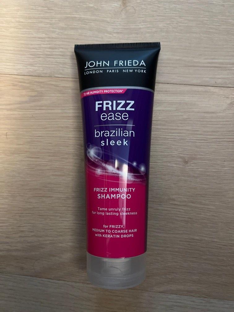 John Frieda FRIZZ EASE brazilian sleek shampoo, Beauty & Personal Care ...