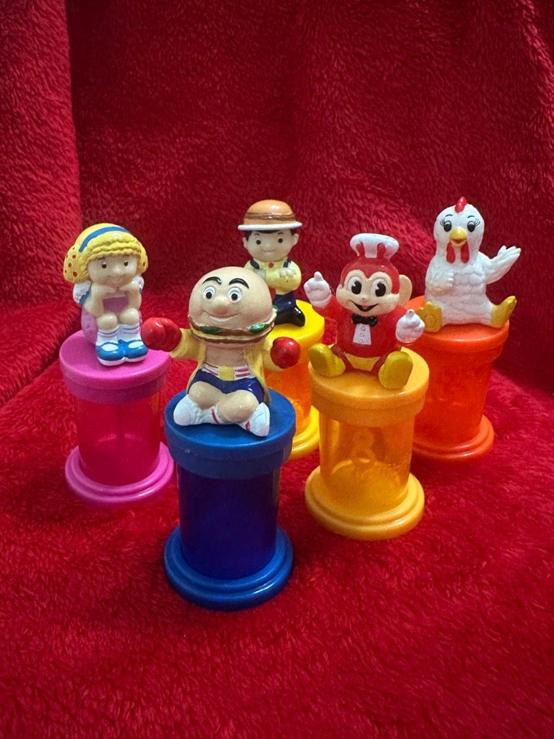 JOLLIBEE SET MINI BUBBLE MAKER 5pcs + 1 Paper Standee, Hobbies & Toys ...