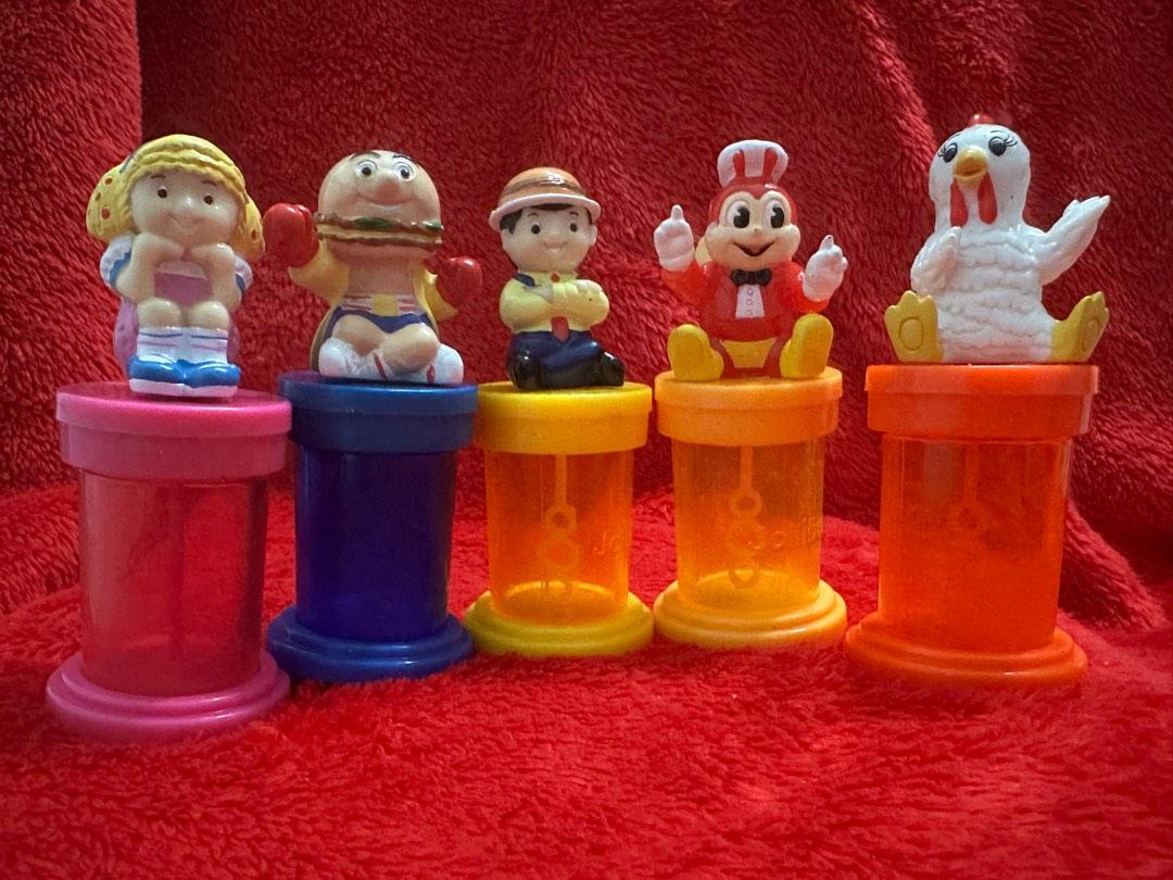 JOLLIBEE SET MINI BUBBLE MAKER 5pcs + 1 Paper Standee, Hobbies & Toys ...