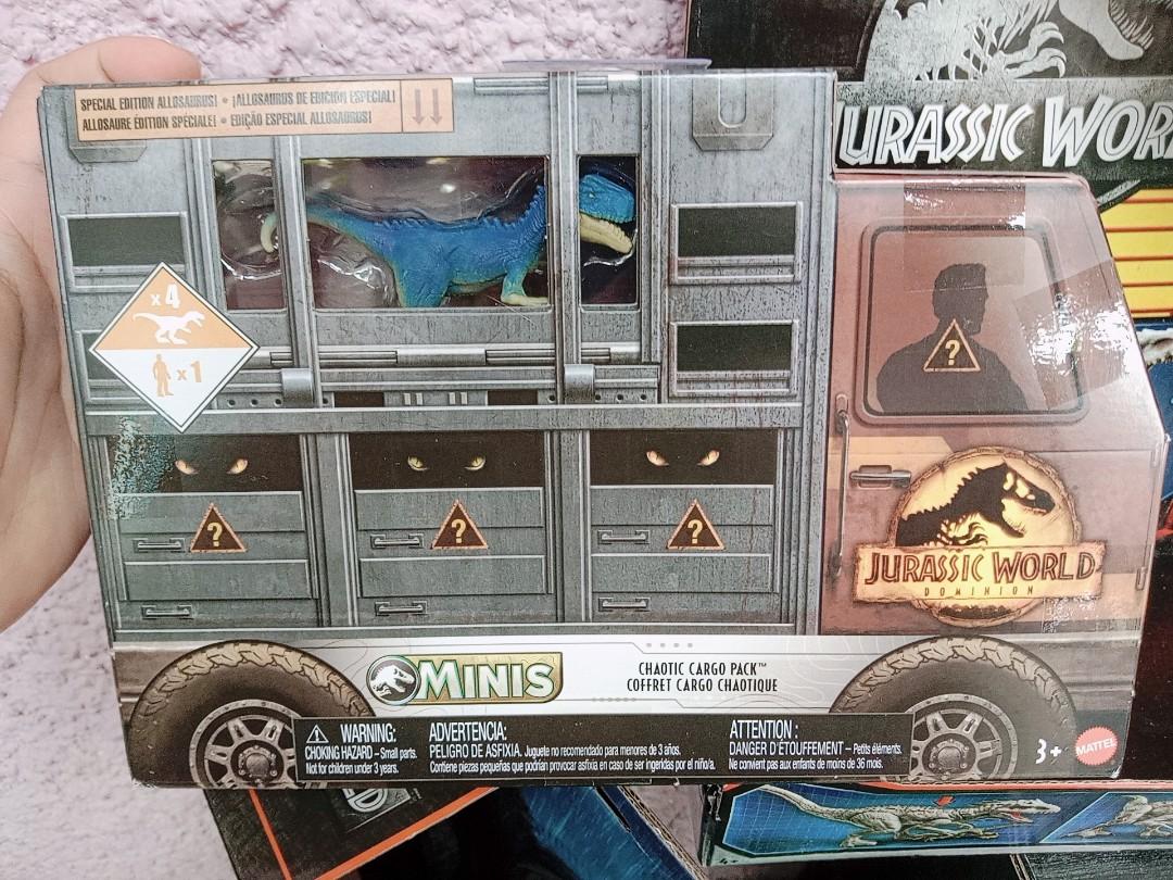 Jurassic World Dominion Chaotic Cargo Mini Action Figure 5-Pack ...