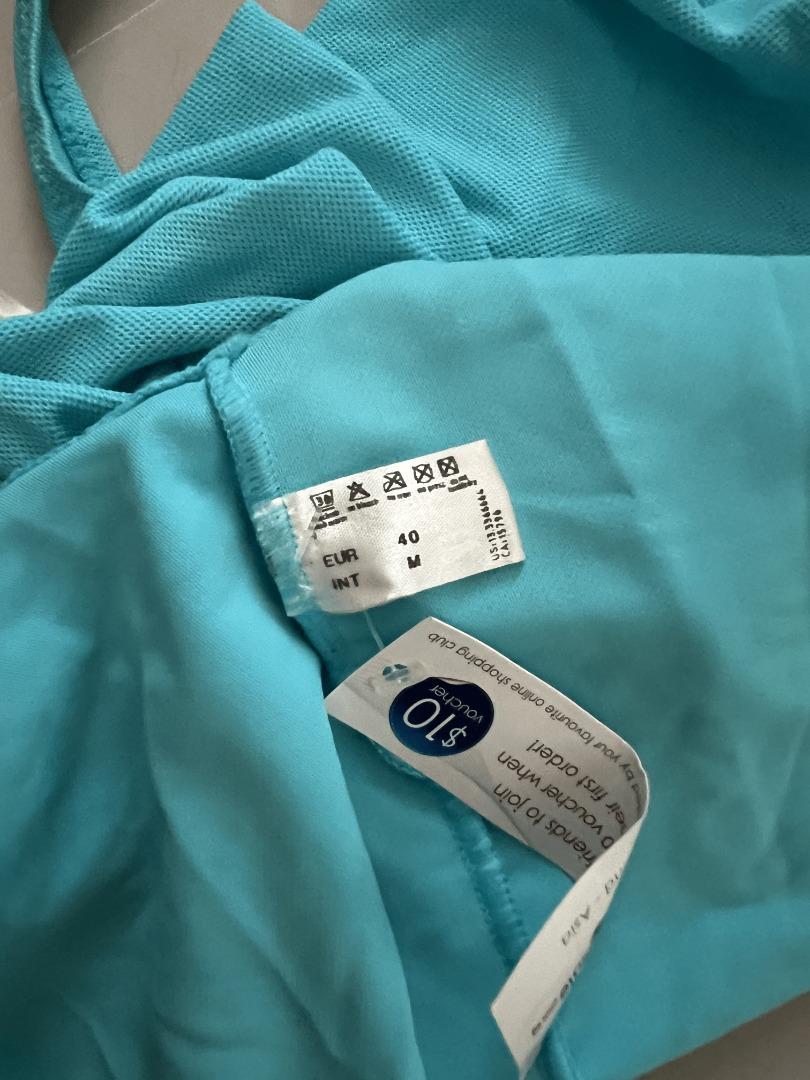 Kiki Light Blue One Piece Swimsuit [M], Women's Fashion, Swimwear ...