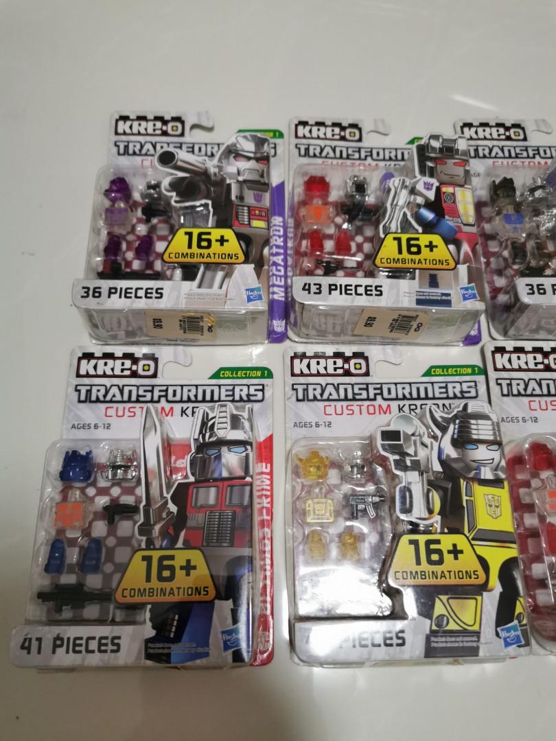 KRE-O Transformers Custom Kreon Collection 1 (Optimus Bumblebee Iron ...