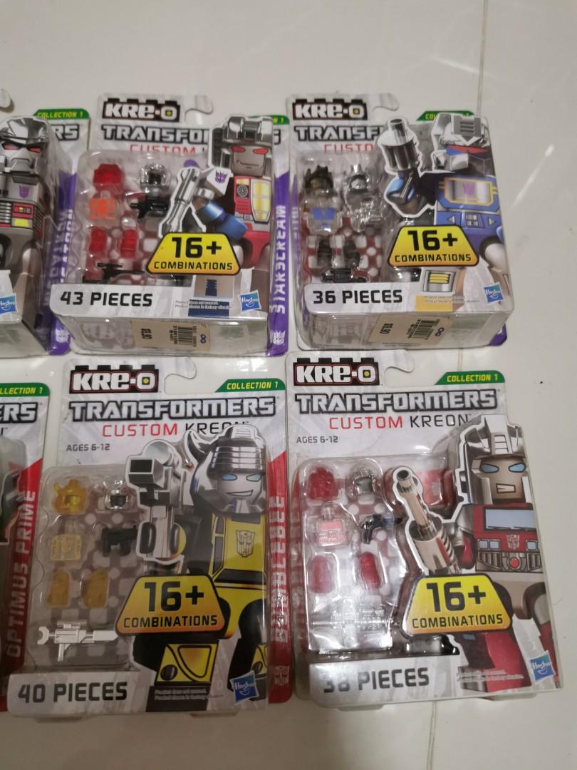 KRE-O Transformers Custom Kreon Collection 1 (Optimus Bumblebee Iron ...