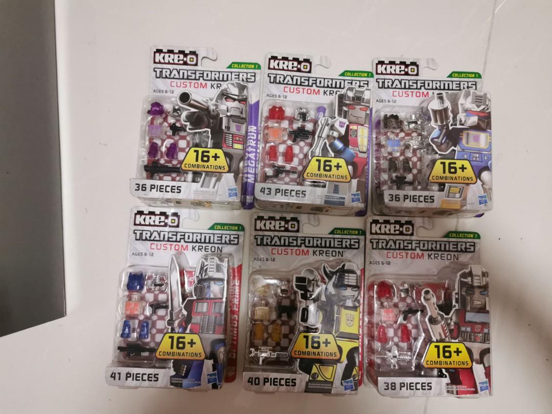 KRE-O Transformers Custom Kreon Collection 1 (Optimus Bumblebee Iron ...