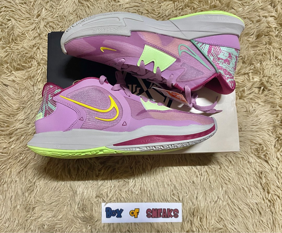 Kyrie 5 Low "Orchids", Men's Fashion, Footwear, Sneakers on Carousell
