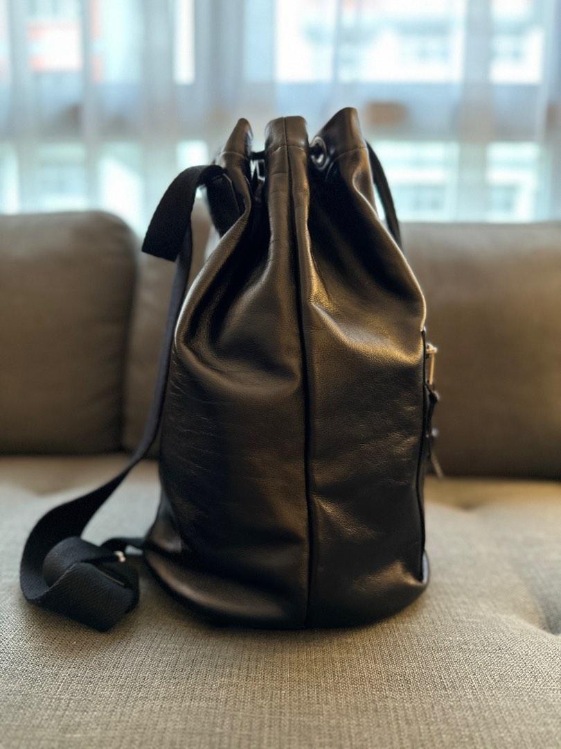 YSL Black City Sailor Backpack in Leather, Luxury, Bags & Wallets on ...