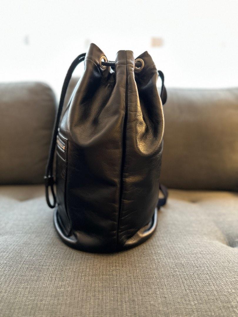 YSL Black City Sailor Backpack in Leather, Luxury, Bags & Wallets on ...