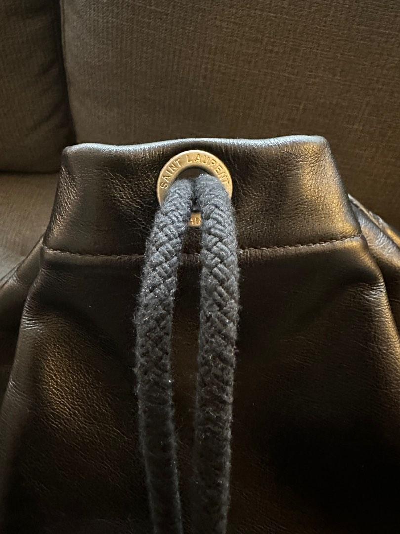 YSL Black City Sailor Backpack in Leather, Luxury, Bags & Wallets on ...