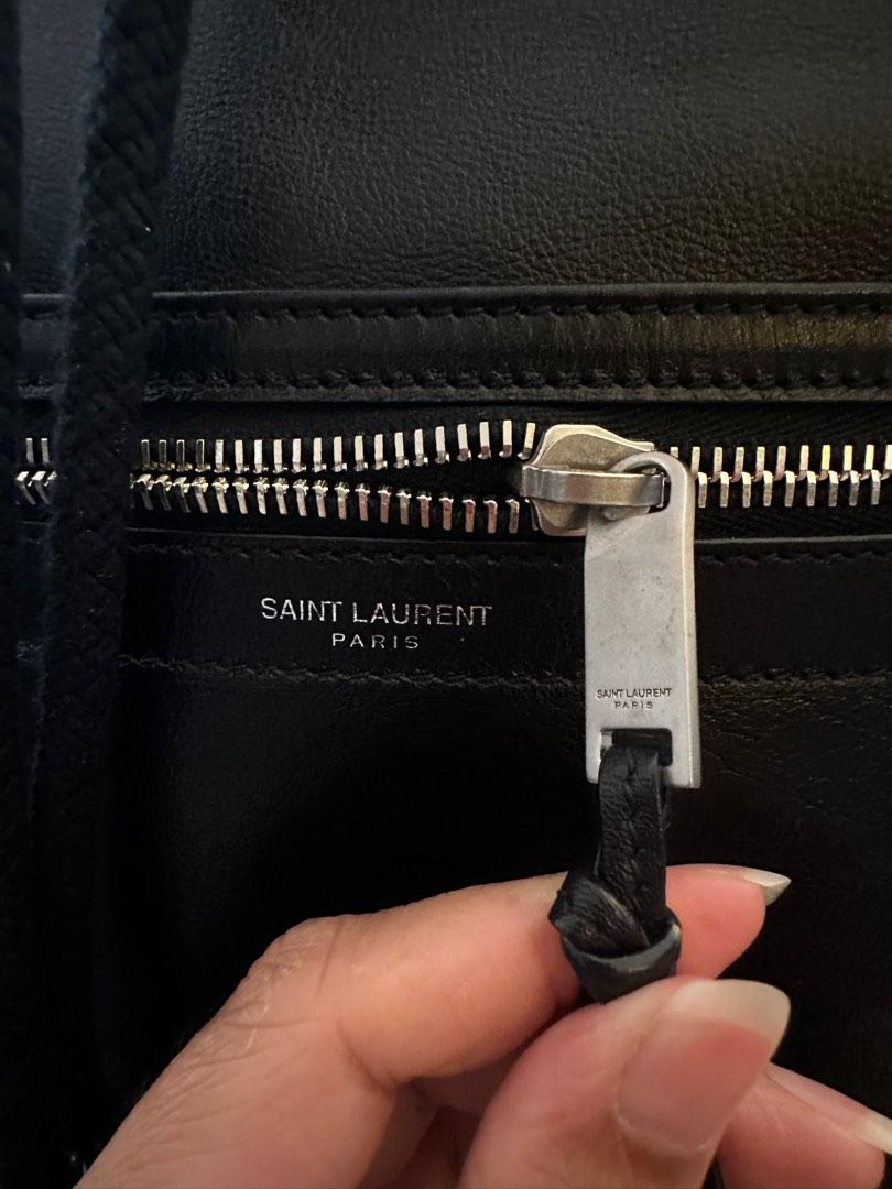 YSL Black City Sailor Backpack in Leather, Luxury, Bags & Wallets on ...