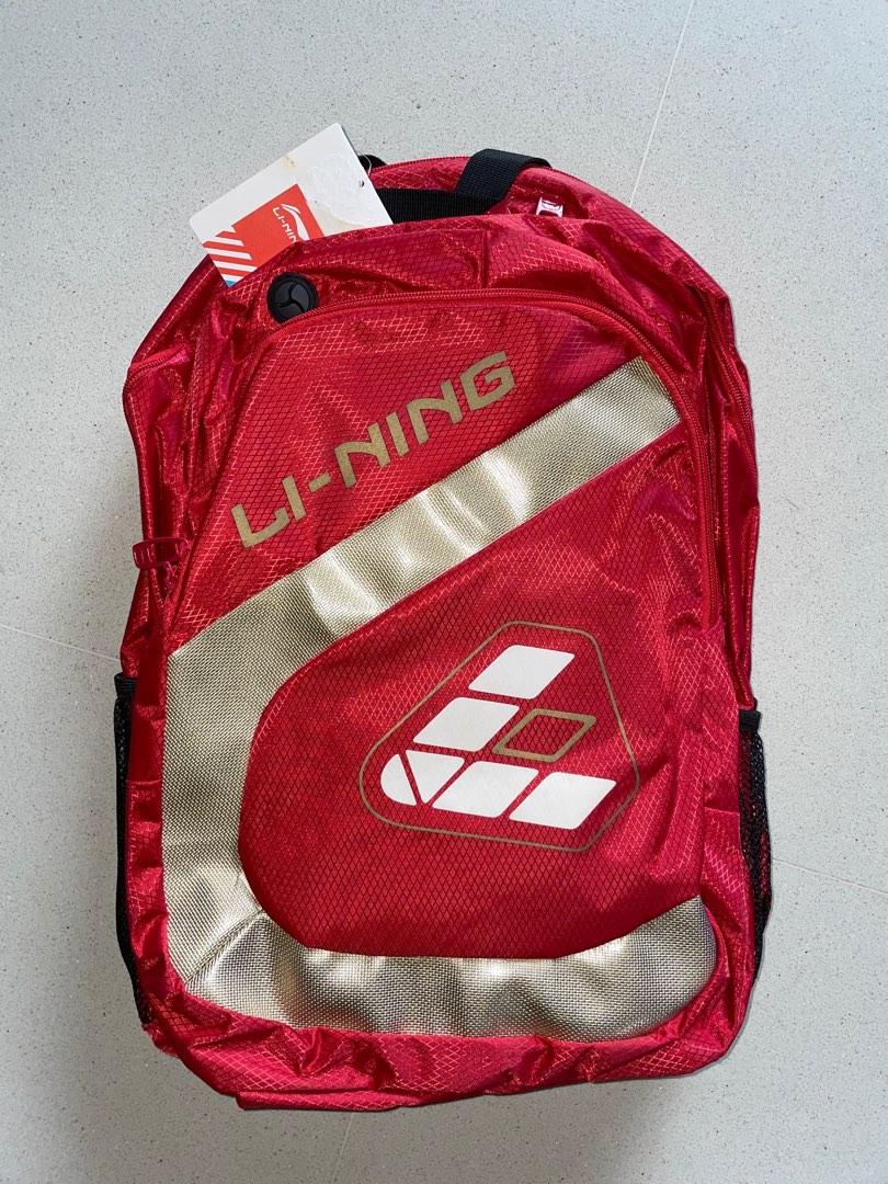 Li Ning Badminton Backpack, Men's Fashion, Bags, Backpacks on Carousell