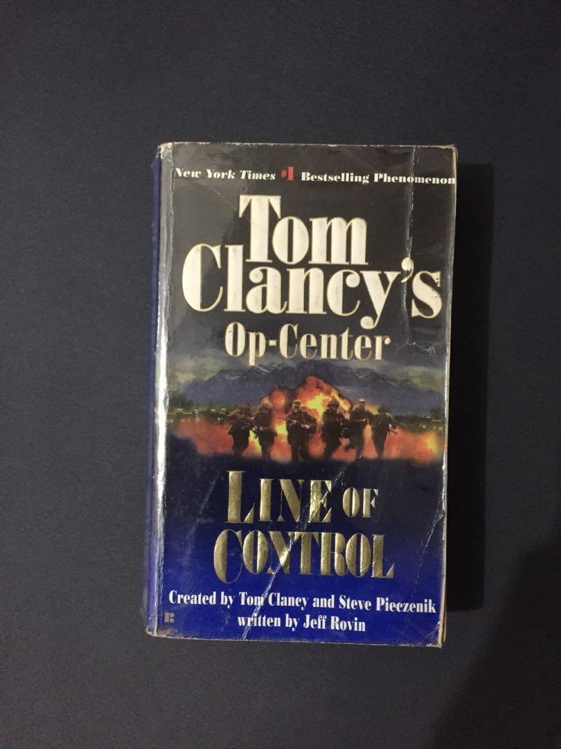 Line of Control by Tom Clancy (Free Thriller pre loved book), Hobbies ...