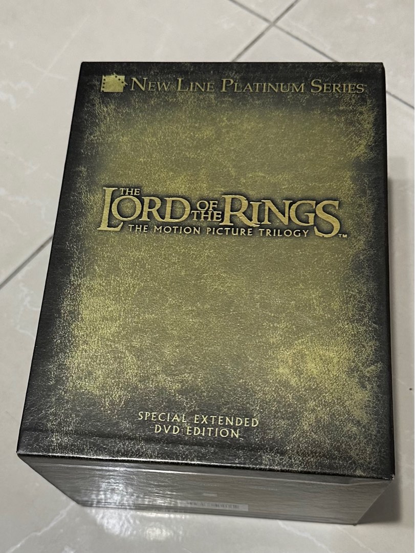 Lord of the Rings Special Extended DVD Edition, Hobbies & Toys, Music & Media, CDs & DVDs on ...
