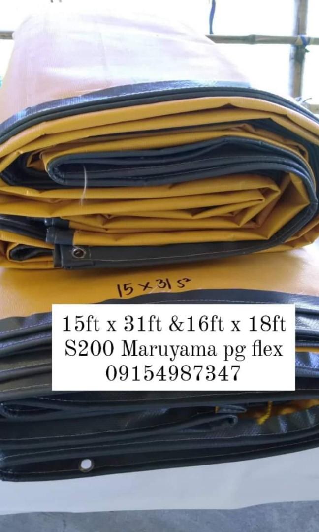 MARUYAMA PG FLEX CANVASS TARPAULIN/TRAPAL/LONA/TOLDA FOR SALE ...