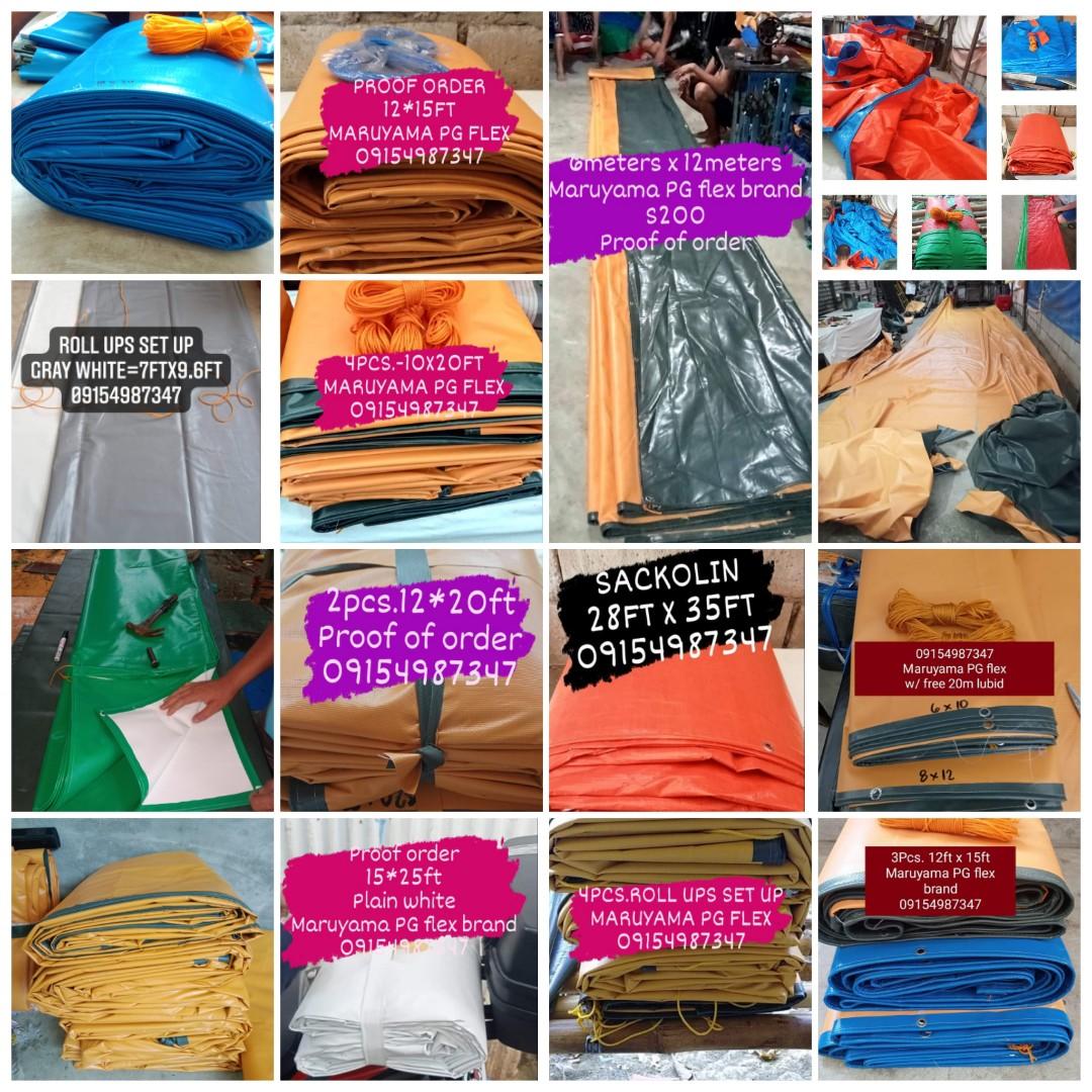 MARUYAMA PG FLEX CANVASS TARPAULIN/TRAPAL/LONA/TOLDA FOR SALE ...