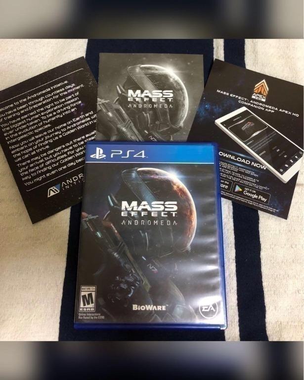 Mass Effect Andromeda PS4 Game Playstation 4 PS 4 Masseffect, Video ...