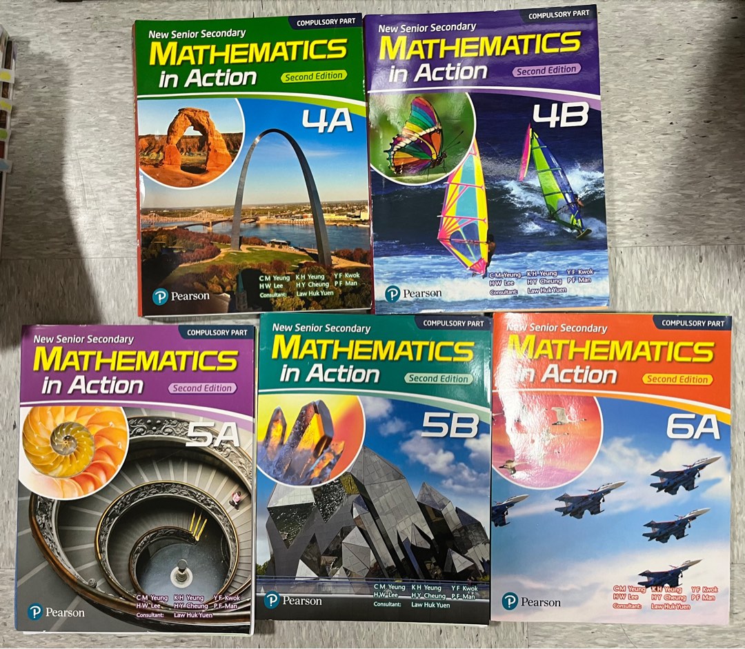 Mathematics In Action 4A-6A, 興趣及遊戲, 書本 & 文具, 教科書 - Carousell