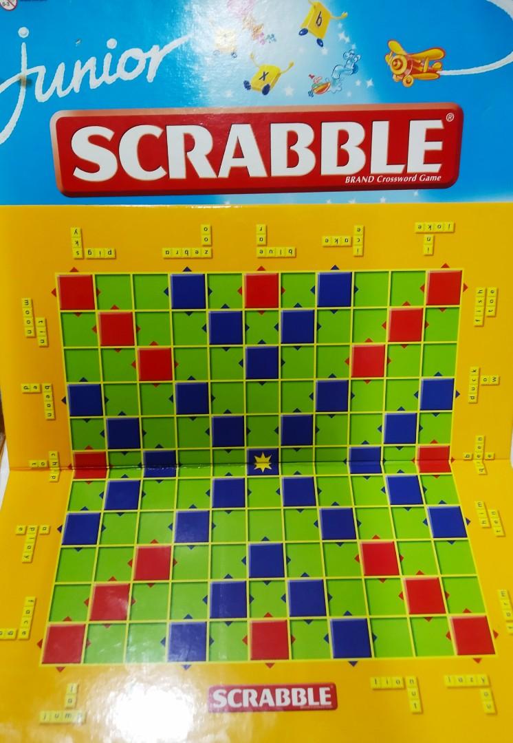 Mattel Scrabble Junior, Hobbies & Toys, Toys & Games on Carousell