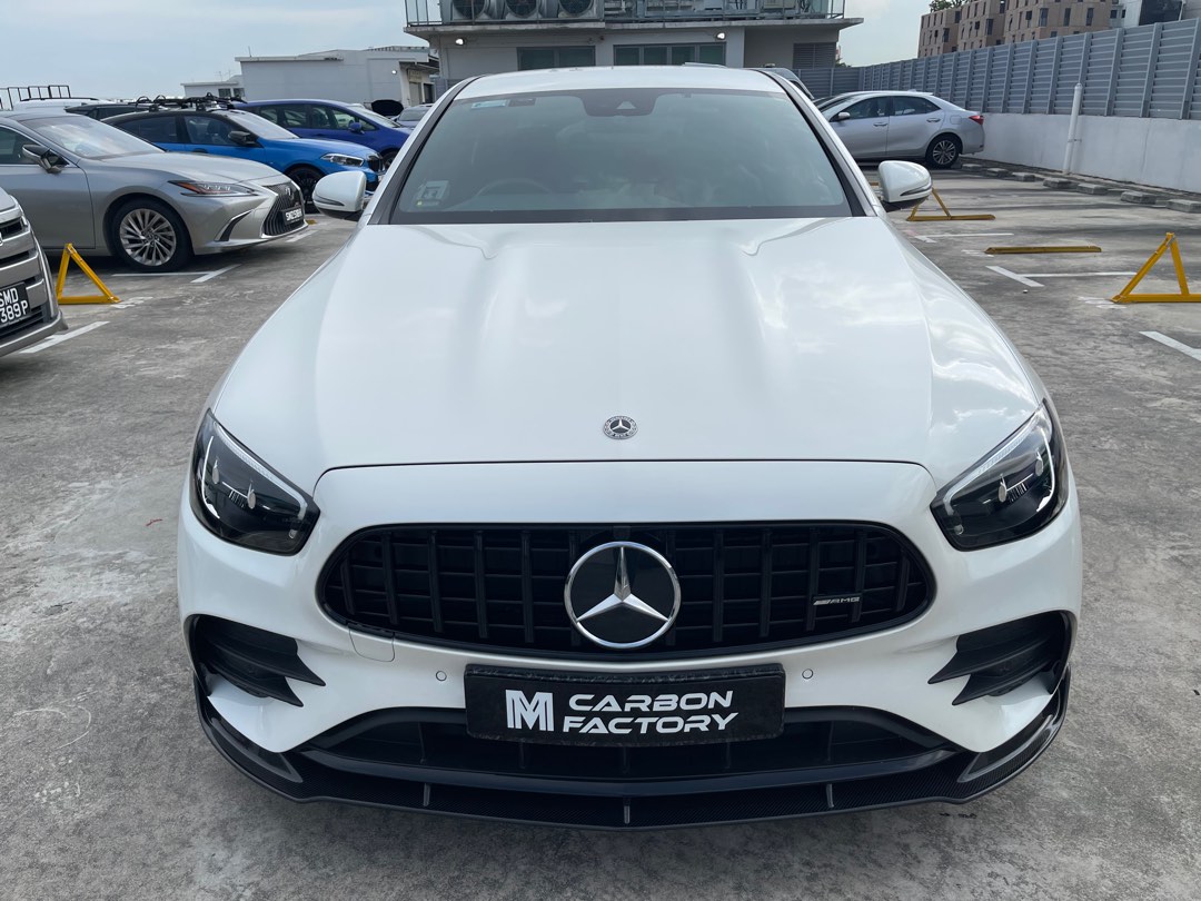 Mercedes Benz Merc E Class E200 E250 E300 E300e E53 AMG Line W213 Facelift Future Design Carbon ...