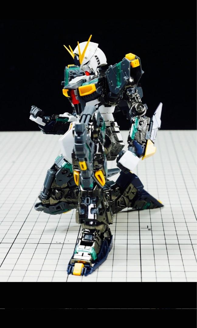 Metal Build transformation for Mastergrade MG Nu-Gundam Ver.KA with ...