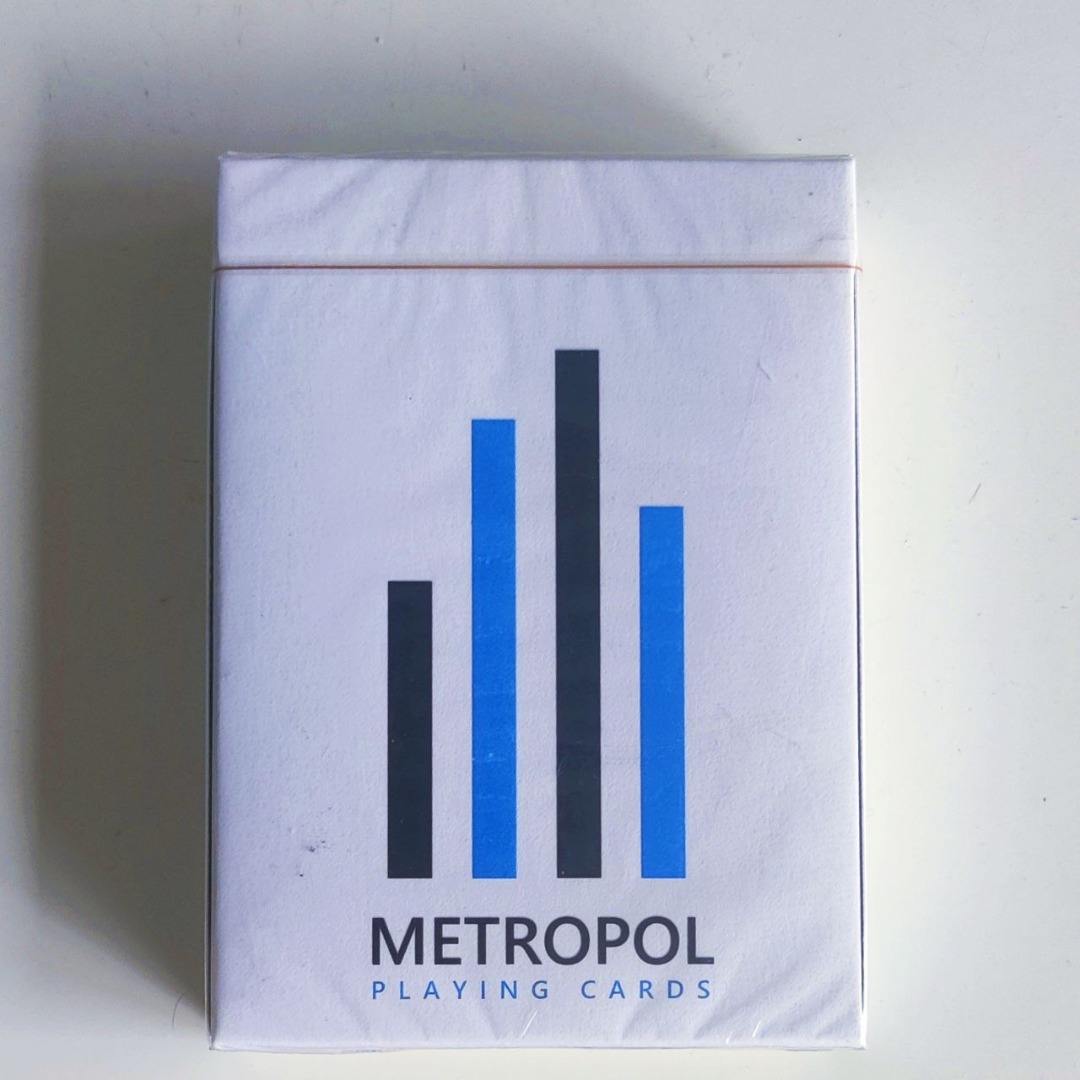 Metropol LUX Blue Playing Cards, Hobbies & Toys, Toys & Games on Carousell