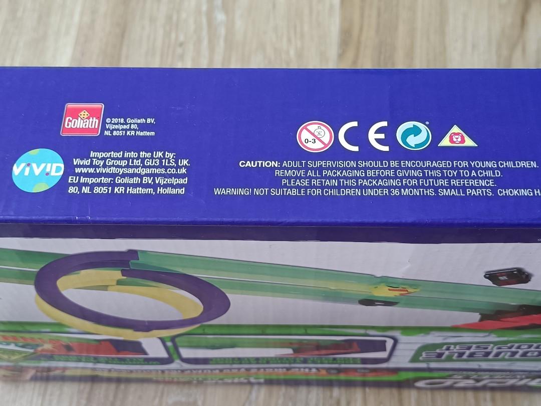 Micro Wheels Mini Motorized Machines Double Loop Set, Hobbies & Toys ...