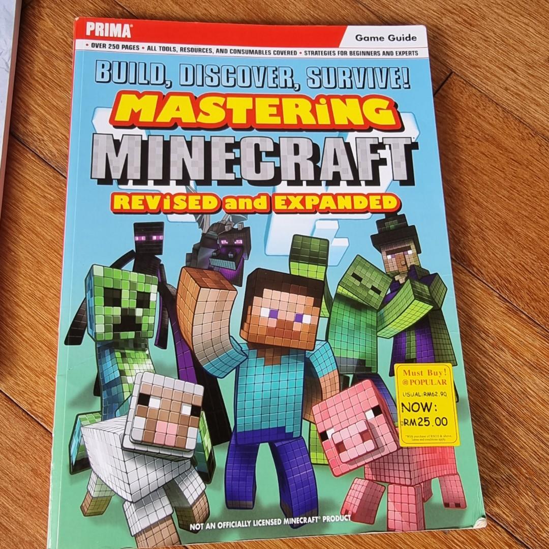 Minecraft books $20, Hobbies & Toys, Books & Magazines, Children's ...