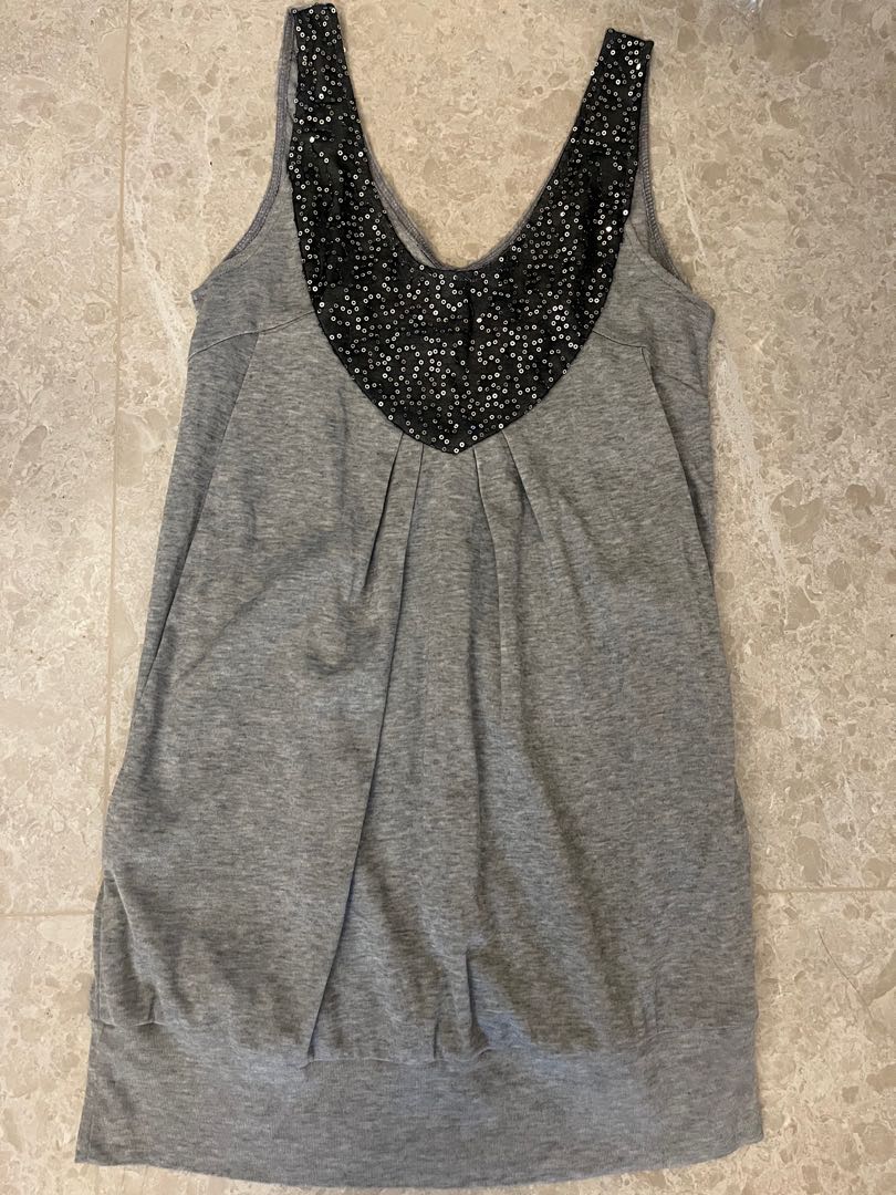 Mini sparkly grey dress, Women's Fashion, Dresses & Sets, Dresses on ...