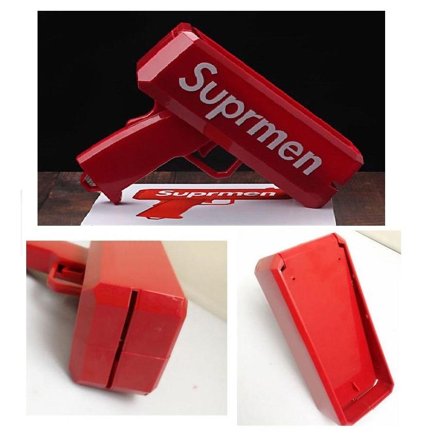 Money Gun Fun Toys Cash Cannon Cash Spray Gun Make it Rain Fun for ...