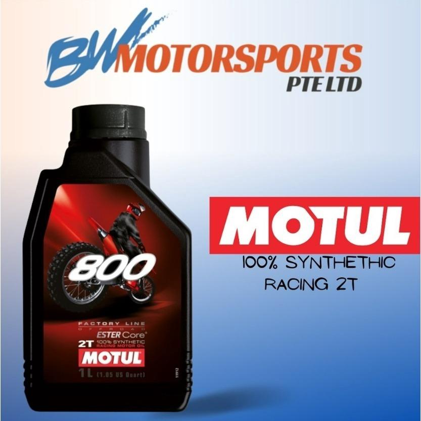 MOTUL 800 FACTORY LINE OFF ROAD 2T (1 Litre), Motorcycles, Motorcycle ...