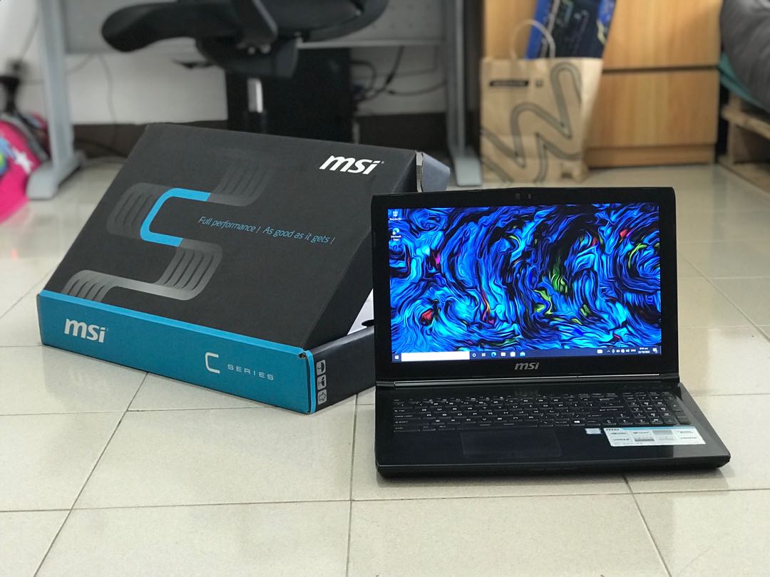 MSI Gaming laptop core i7 7thgen 12Gb Ram, 256Gb ssd 1Tb Hdd 4Gb uhd ...