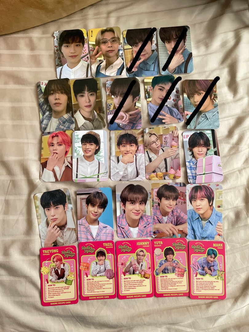 NCT 127 Baker House Recipe Card Set, Hobbies & Toys, Memorabilia & Collectibles, K-Wave on Carousell