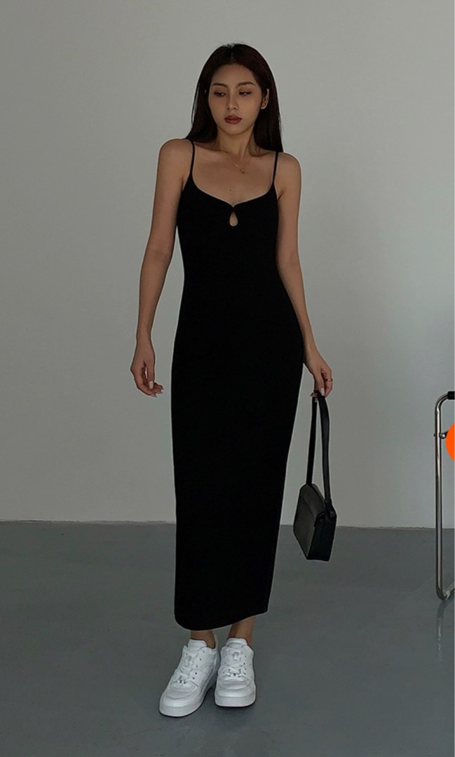 NEVA HU BLACK DRESS, Women's Fashion, Dresses & Sets, Dresses on Carousell