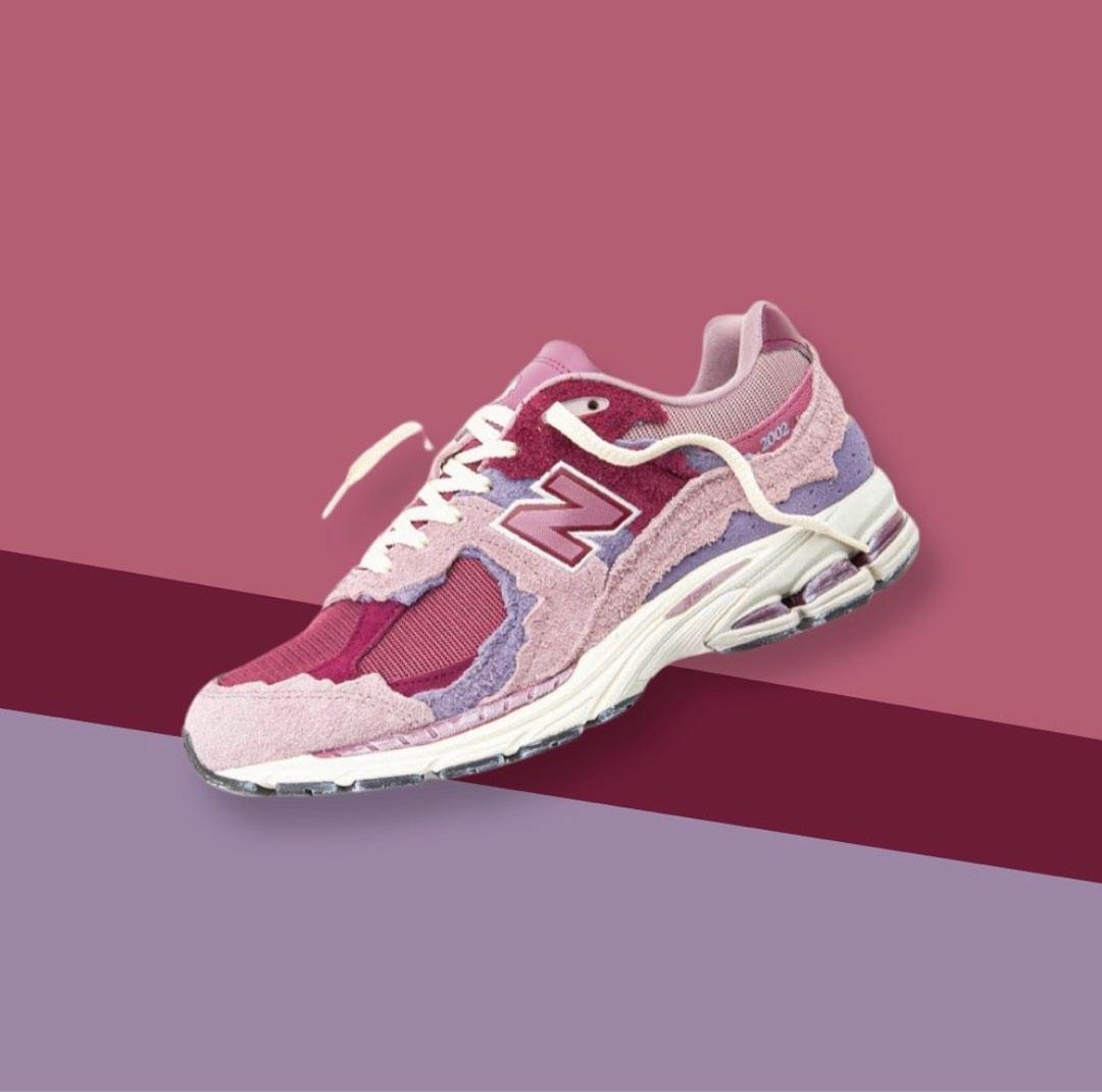 New Balance 2002R Protection Pack - Pink/Violet, Men's Fashion ...