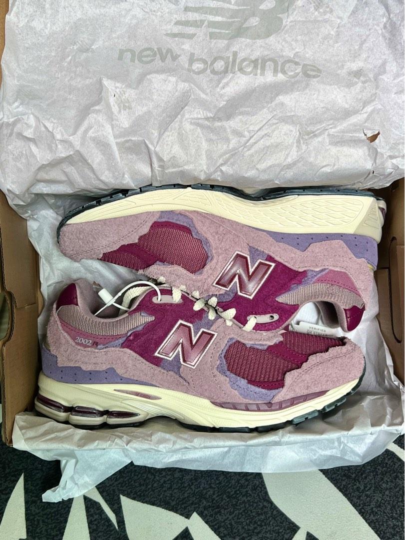 New Balance 2002R Protection Pack - Pink/Violet, Men's Fashion ...