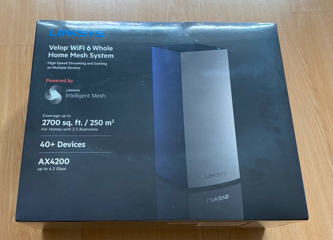 [new] Linksys Velop Wifi 6 Home Mesh System Ax4200 Computers And Tech Parts And Accessories