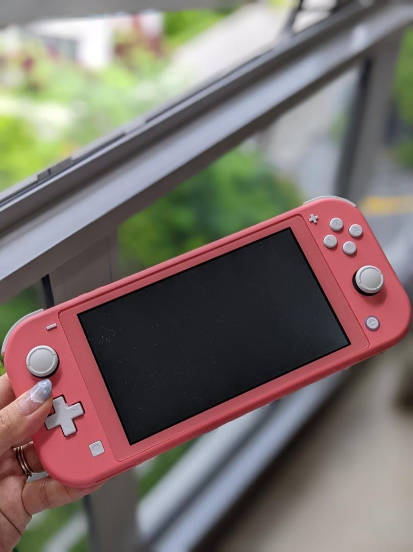 Nintendo Switch Lite - Coral, Video Gaming, Video Games, Nintendo on ...