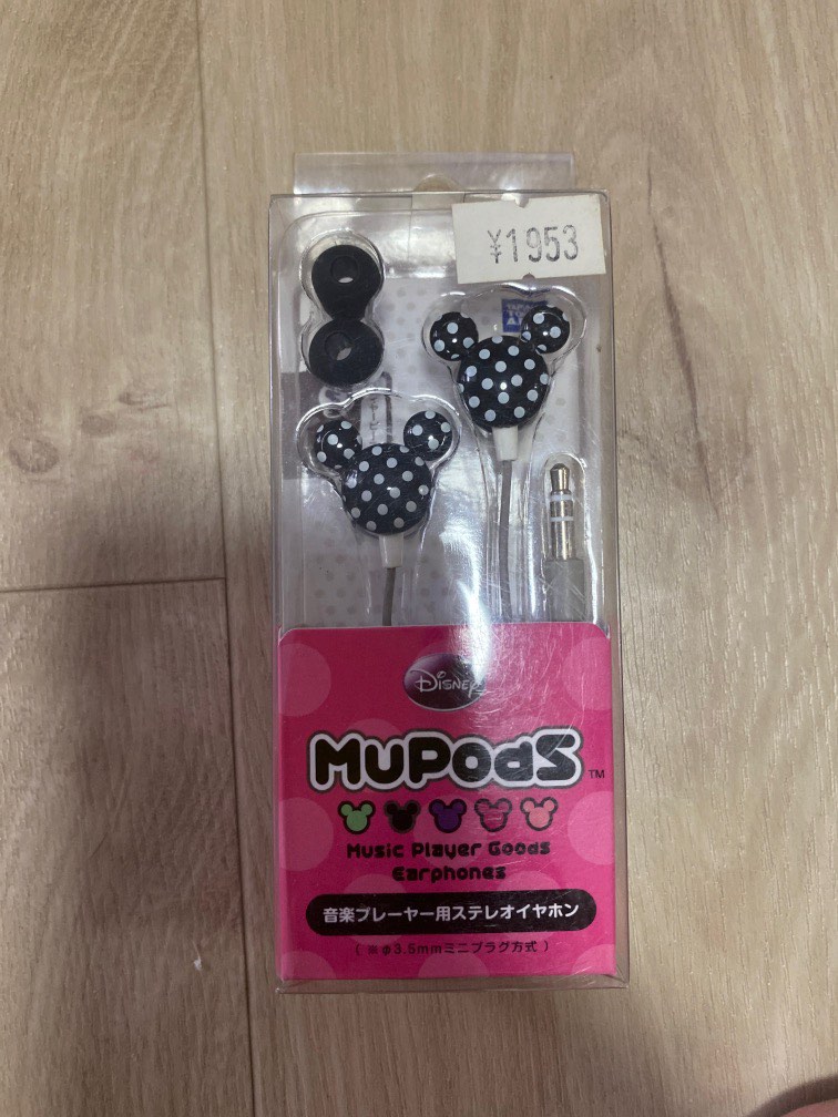 Original Disney Mickey Mouse earphones, Audio, Headphones & Headsets on ...