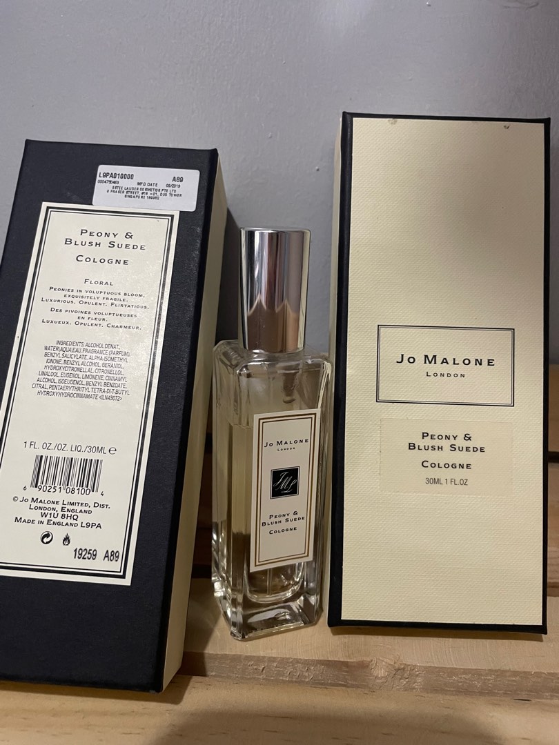 Original Jo Malone Peony and Blush Suede, Beauty & Personal Care ...