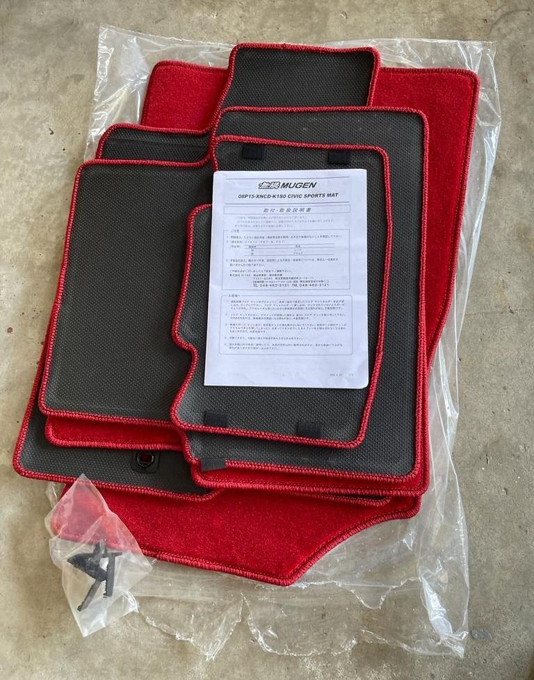 Original Mugen Carpet (FK8R), Car Accessories, Accessories on Carousell
