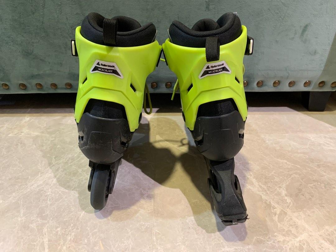 Original Rollerblade Microblade 3WD Kids Skates, Sports Equipment ...